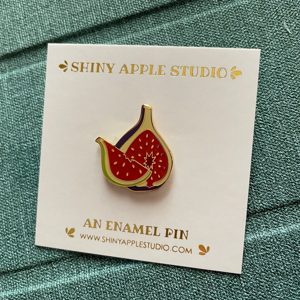 Fig Enamel Pin - Fruit Produce Lapel Pin // Hard Enamel Pin, Cloisonné ... Fig Enamel Pin - Fruit Produce Lapel Pin // Hard Enamel Pin, Cloisonné ...
