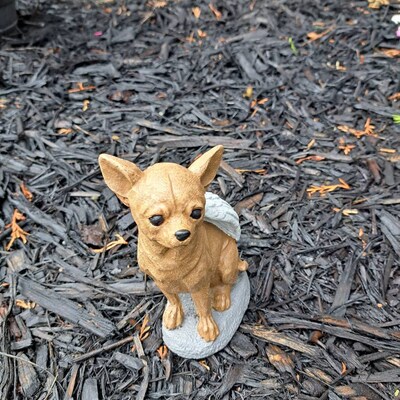 Shar-pei Dog Statue Concrete Dog Statues Pet Memorial Head - Etsy