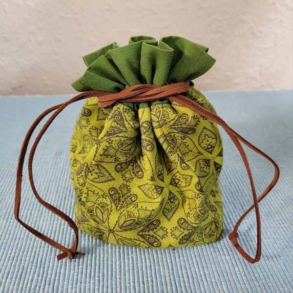 Dice and Drawstring Bag (dnd Dice Bag) PDF Sewing Pattern; RPG Dice Bag ...
