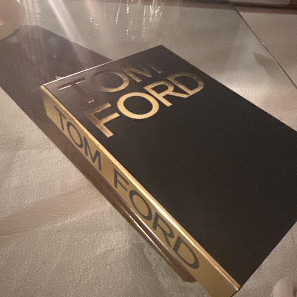 Tom Ford Book Box Set: Coffee Table Decor, Openable Cardboard Storage ...