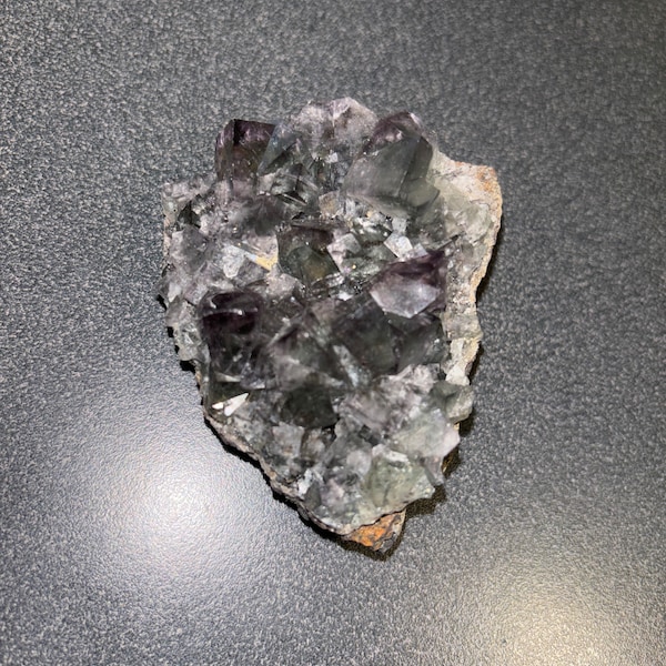 A Large Gorgeous Halite on Trona Pink Chalky Salt Mineral Specimen ...