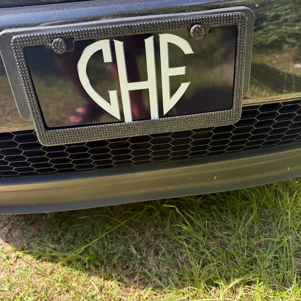 Florida - Custom License Plate - Custom Car Tag - Blue and Black ...
