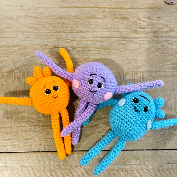 Crochet Noodle Blossom Cheesy Kernel Broccoli Jelly Pompom Amigurumi ...