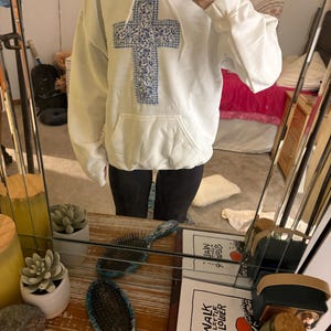 USA Cross Patchwork Hoodie | Limited Edition - Etsy