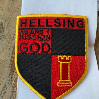 Hellsing Shield Cosplay Patches Qty 2 - Etsy