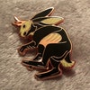 Jack-o'lope Halloween Jackalope Hard Enamel Pin - Etsy