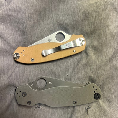 Benchmade Bugout 535 Replacement Scale Kit / BLACKOUT Metal Lined ...