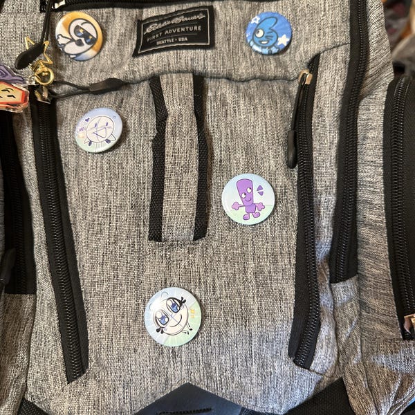 ANIMATIC BATTLE PINS (object Show/osc) - Etsy