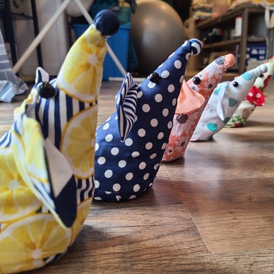 Mouse Doorstop Patterns, Sewing Pattern PDF, Mouse Door Stop Pattern ...