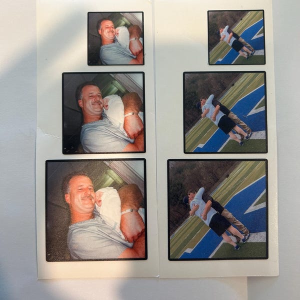 Custom Photo Patch for Ties, Bowties, Gifts, Tie Patch, Grandpa ...