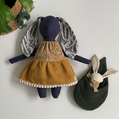 Basic Bunny Sewing Pattern Rabbit With Clothing Instant - Etsy
