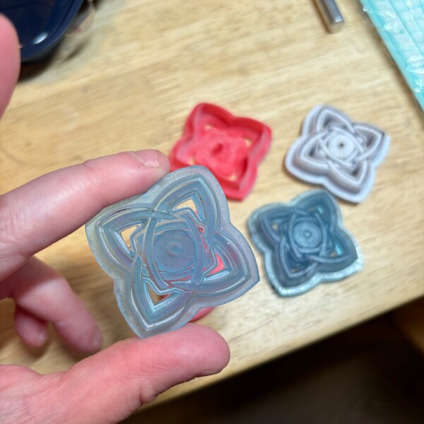 Custom Clay Cutter, Polymer Clay Cutter, 3D Printed PLA Clay Cutter for ...