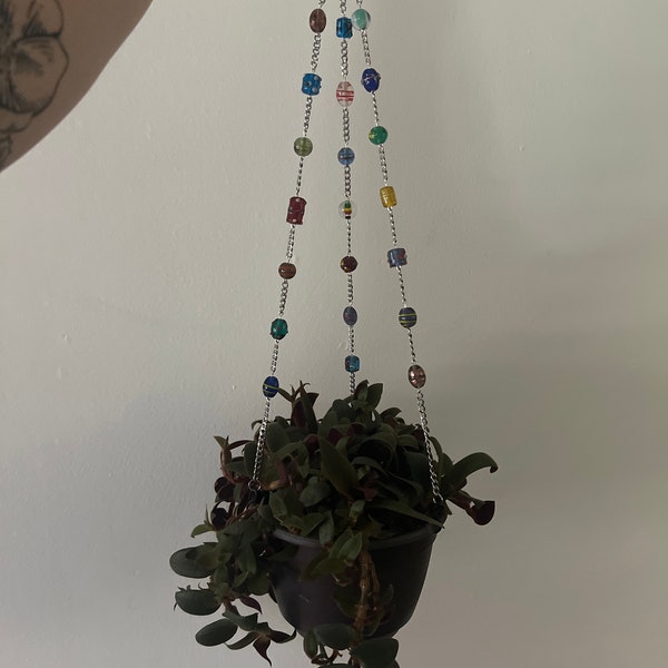 Beaded Ceiling Fan Chain Pulls/boho Light Pulls/vintage Vibe Ceiling ...