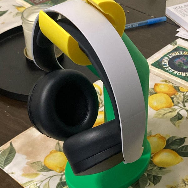 Minifigure Headphone Stand: 3D Printed Gaming Headset Holder - Etsy