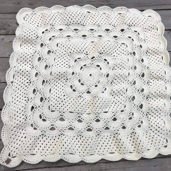 Grandma's German Shells Blanket Pattern / PDF Instant Download ...