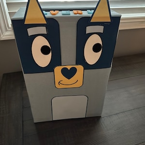 Bingo Valentine's Day Box Printable Decor Kit-bluey and Bingo, Blue Dog ...