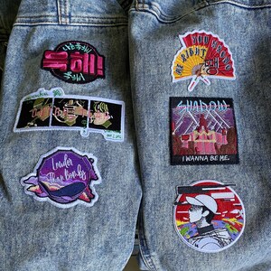 BTS Baepsae Embroidered Iron-on Patch. They Call Me Baepsae. Bts Silver ...