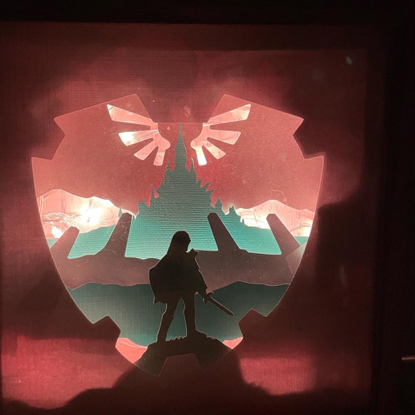 Shadow Box SVG PDF PNG Paper Cutting Instant Download Template Cut File ...