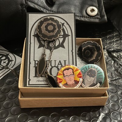 Charles Offdensen CFO 1 Inch Button Pins 5 Types Metalocalypse ...