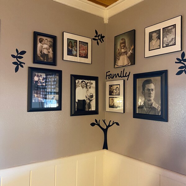 Family Tree Svg, Family Photo Frame, Family Collage Svg, Family Svg ...