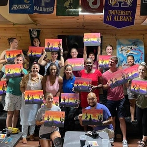 Virtual paint Night Host Your Own Party Everything Included ...