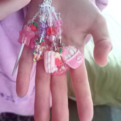 Kawaii Flip Phone Y2k Bookmark Stationary, Reading, Book, Gift, Pink ...