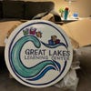 Raised Text Business Sign 3D Fence Company Large Custom Sign Black ...