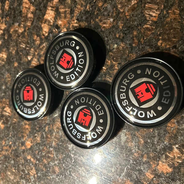 Metal Stickers Car Wheel Center Cap Stickers Set of 4 AMERICAN RACING 2 ...