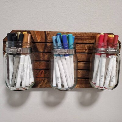 Live Edge Oak Horizontal Wine Rack, White Washed Oak, Wall Art, Custom ...