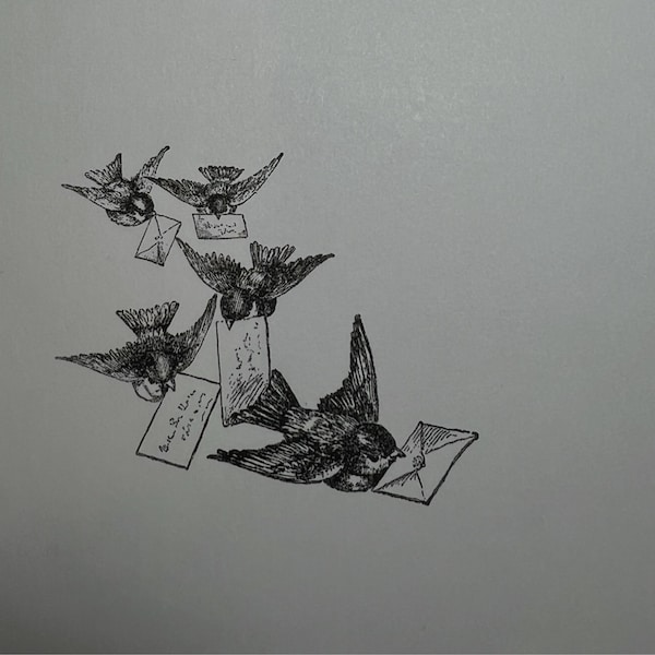 Hawk Hunting 1765I Bird Rubber Stamps Unmounted, Cling, Mounted Stamp ...