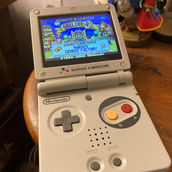 Gameboy Advance SP Official GBA SP Ips Backlit Screen Super Famicom - Etsy