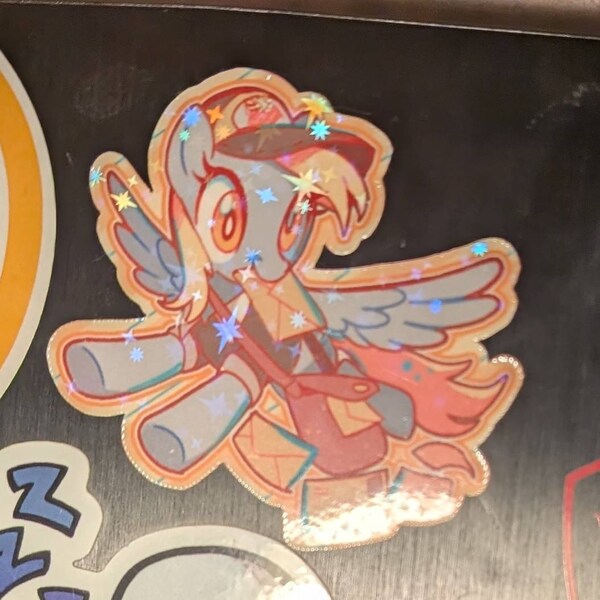 Mail Pony Vinyl Sticker - Etsy
