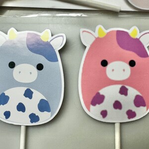 Bluey Cake Topper/party Stickers/birthdays/cake Topper/kid's Birthday ...