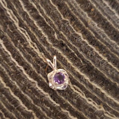 Genuine 2 Dos Peso Dangle Coin Pendant in Solid 14kt Gold Setting and ...