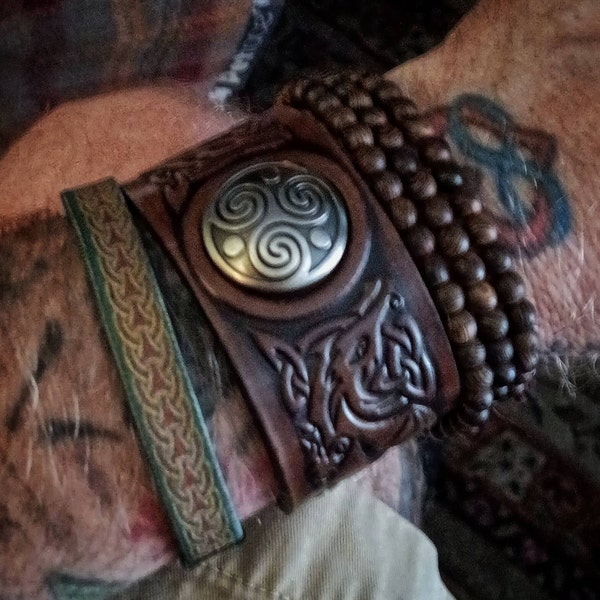 Concho / Screw Back Rivet Celtic Snakes - Etsy