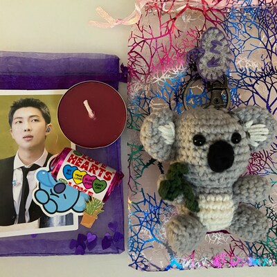 BTS Yoongi Tangerine Keychain With Charm - Etsy