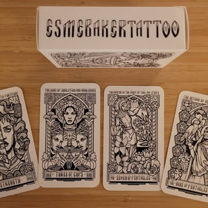 The Tarot of the Toiling Hands 78 Card Tarot Deck by Esme Baker - Etsy