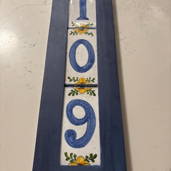 Custom Frames for Address Tiles - Hand Made - Etsy