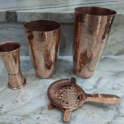Handcrafted Pure Hammered Copper Funnel - Etsy
