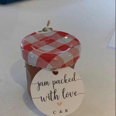Jam Packed With Love, Jam Tag, Thank You Tag, Jam, Home Made Jam ...