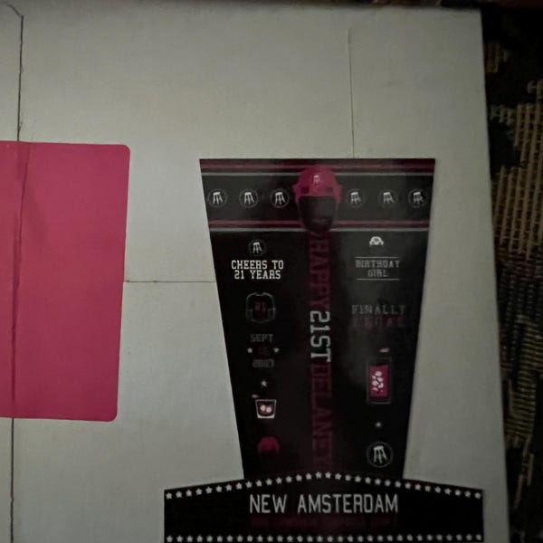 PRINT AT HOME: Pink Whitney Custom Sticker Label Digital - Etsy