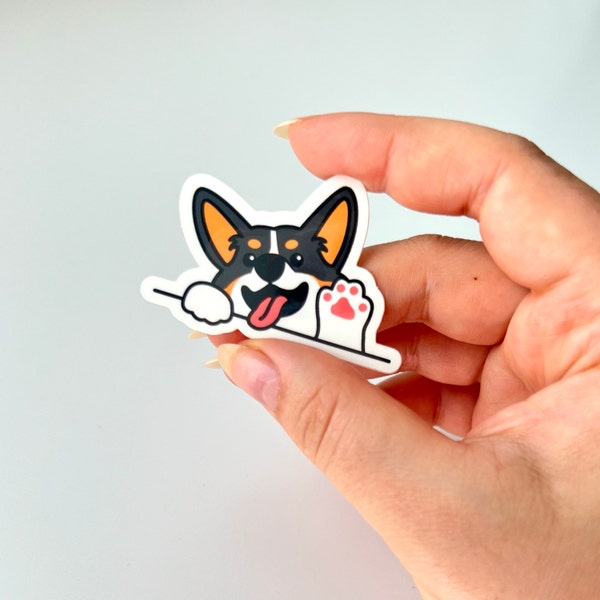 Beagle Sticker Sleepy Beagle Puppy Sticker Cute Beagle Dog Sticker for ...