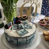 Edible Film Reel Icing Cake Wrap Pre Cut. 3 Strips per Sheet 5 Photos ...