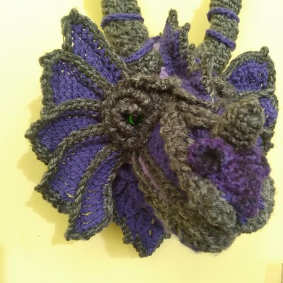 Guardian Dragon Crochet Wall Hanging Pattern Only - Etsy