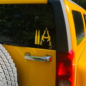 2A Bullets 2nd Amendment Vinyl Car Window or Laptop Decal - Etsy