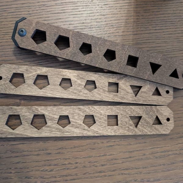 Handcrafted Wooden Dice Display Stand | Minimalist Tabletop Holder for ...