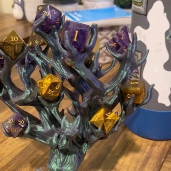Dice Tree Goddess: Tabletop RPG Dice Display - Etsy