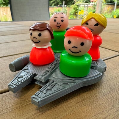 Furniture for Vintage Little People, 3D Printed Tables, Chairs, Couches ...