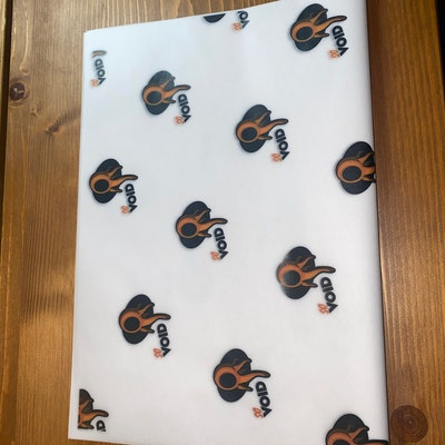 Large Circular 51mm Stickers A4 Sheets Matte Finish Logo - Etsy