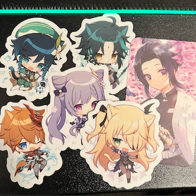 Genshin Impact Stickers IN STOCK - Etsy